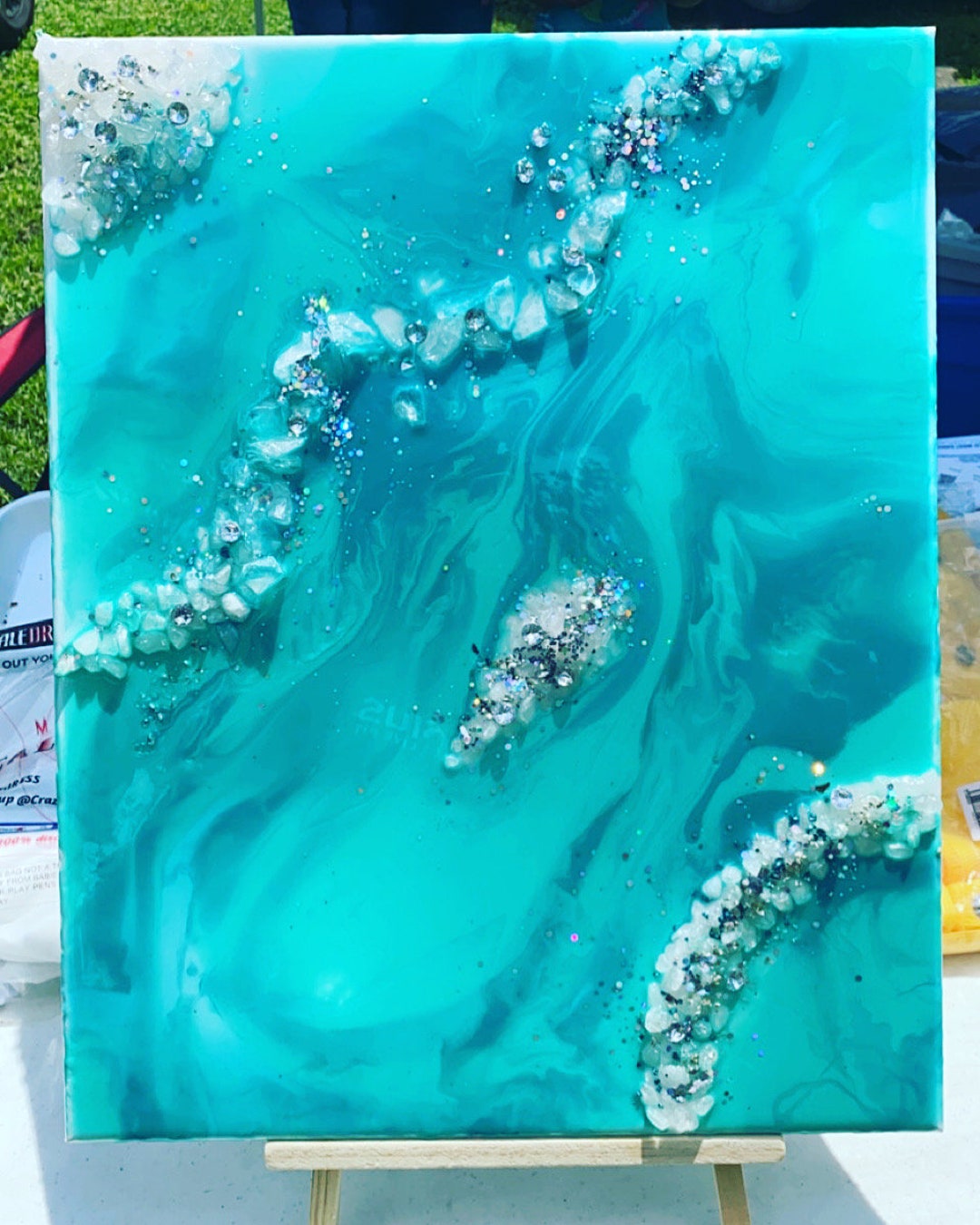 Geode Painting - Etsy