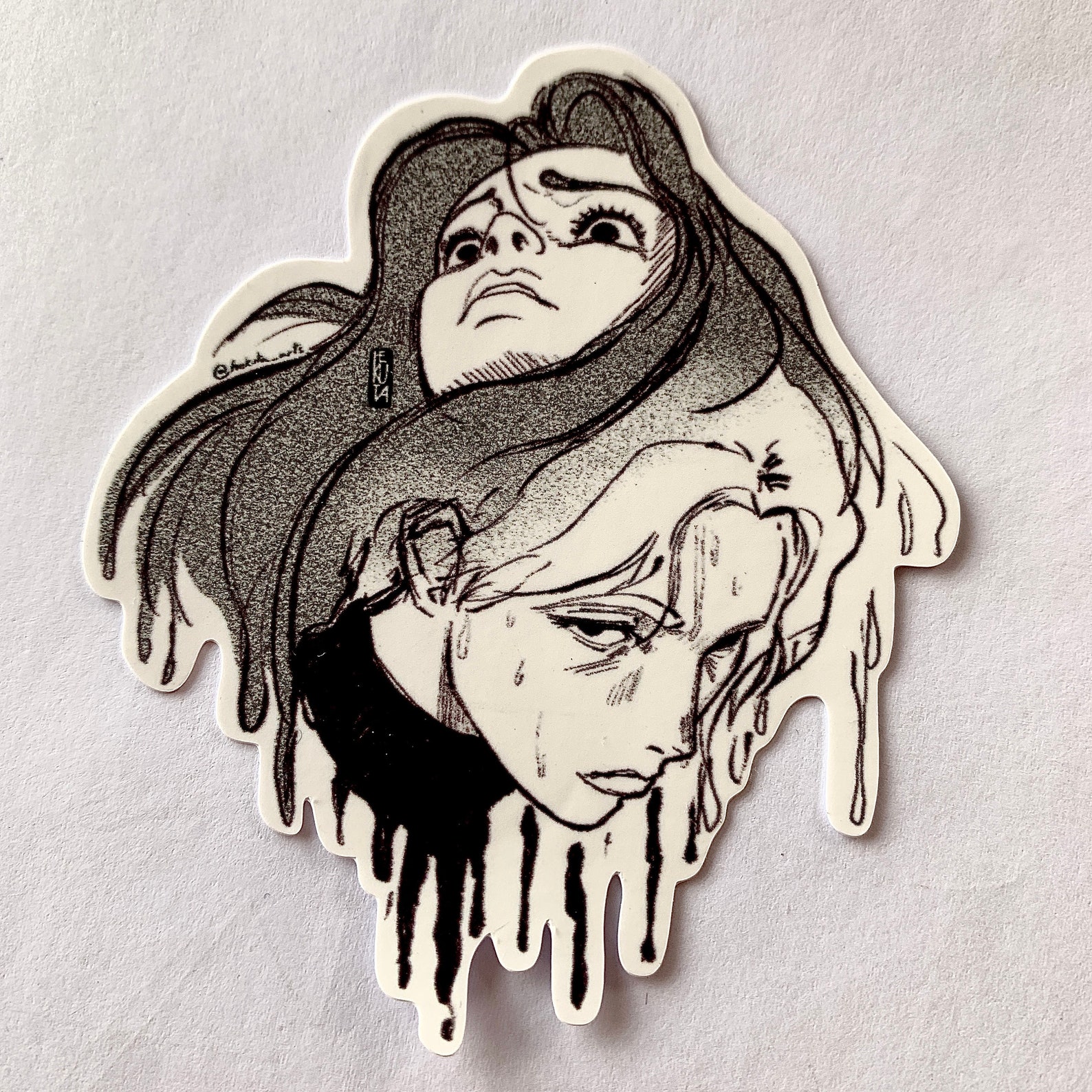 Sticker Monster Naoki Urasawa Nameless Monster Obluda Johan Nina Fanart ...