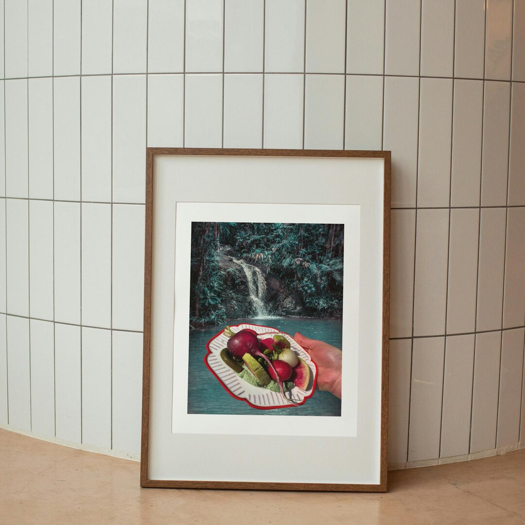 Rad Dish Art Print: Western MCM Kitchen Decor (8x10) - Etsy