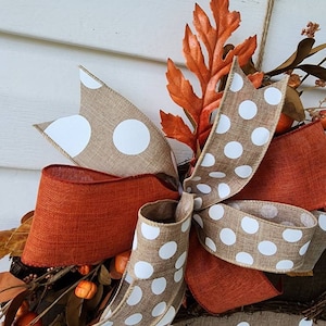 Fall Acorn Autumn Door Hanger Wreath, Thanksgiving Front Door Decor - Etsy
