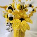 Bumble Bee Centerpiece, Tabletop Bee Decor, Summer Table Arrangement - Etsy