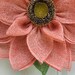 Flower Wreath, Peach Front Door Decor, Wall Hanging, Floral Porch ...