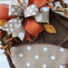 Fall Acorn Autumn Door Hanger Wreath, Thanksgiving Front Door Decor - Etsy