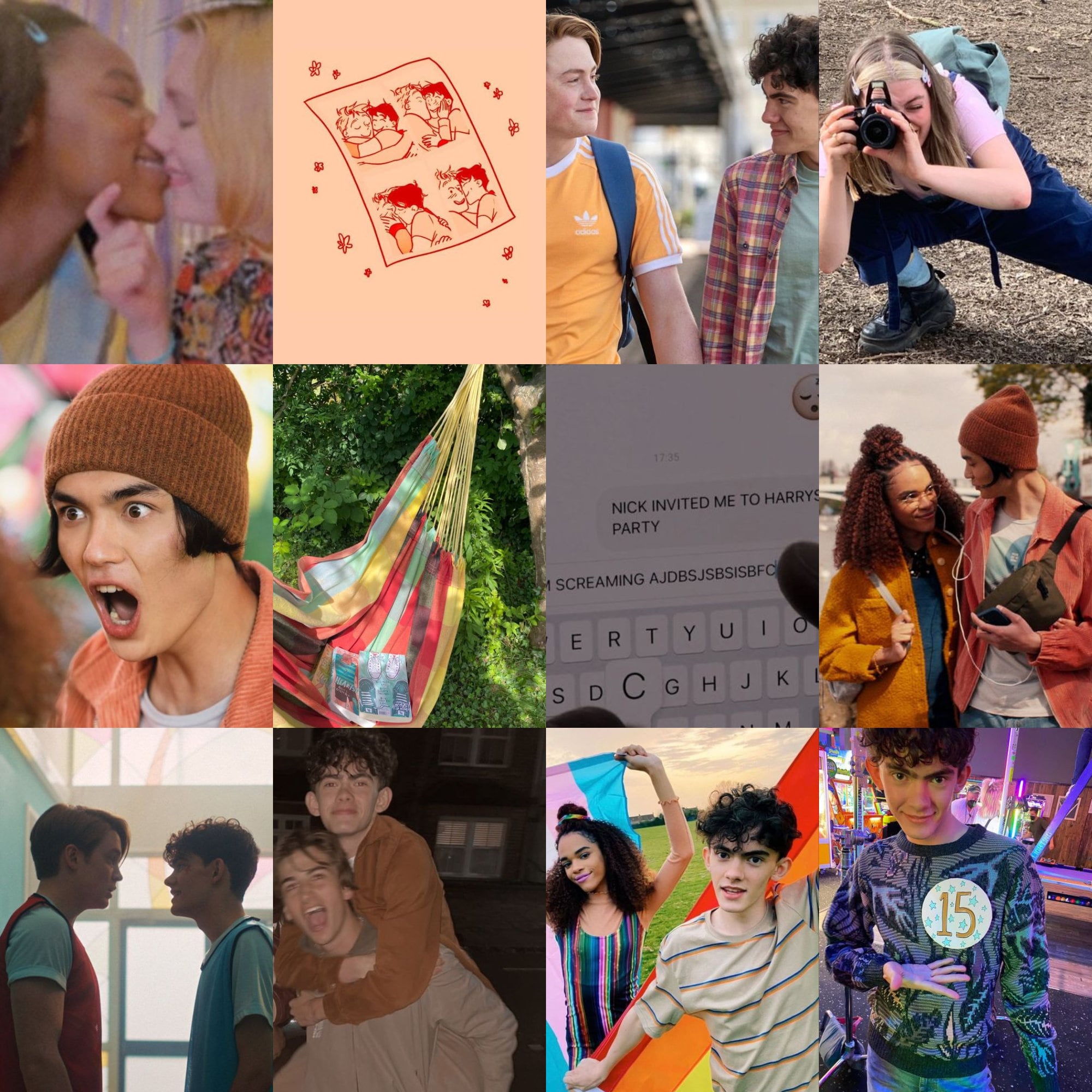 Heartstopper Aesthetic LGBTQ Wall Collage Kit PHYSICAL PRINTS - Etsy