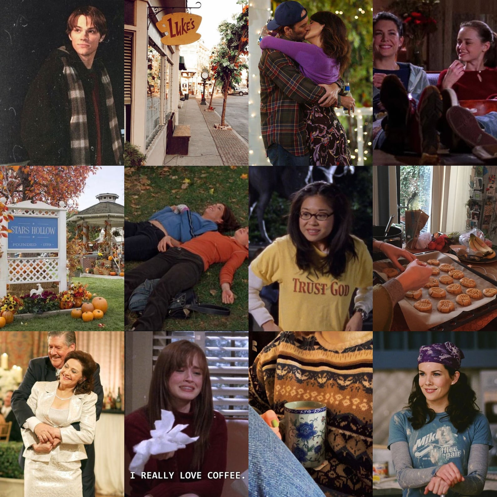 Gilmore Girls Fall Aesthetic Wall Collage Kit PHYSICAL PRINTS - Etsy