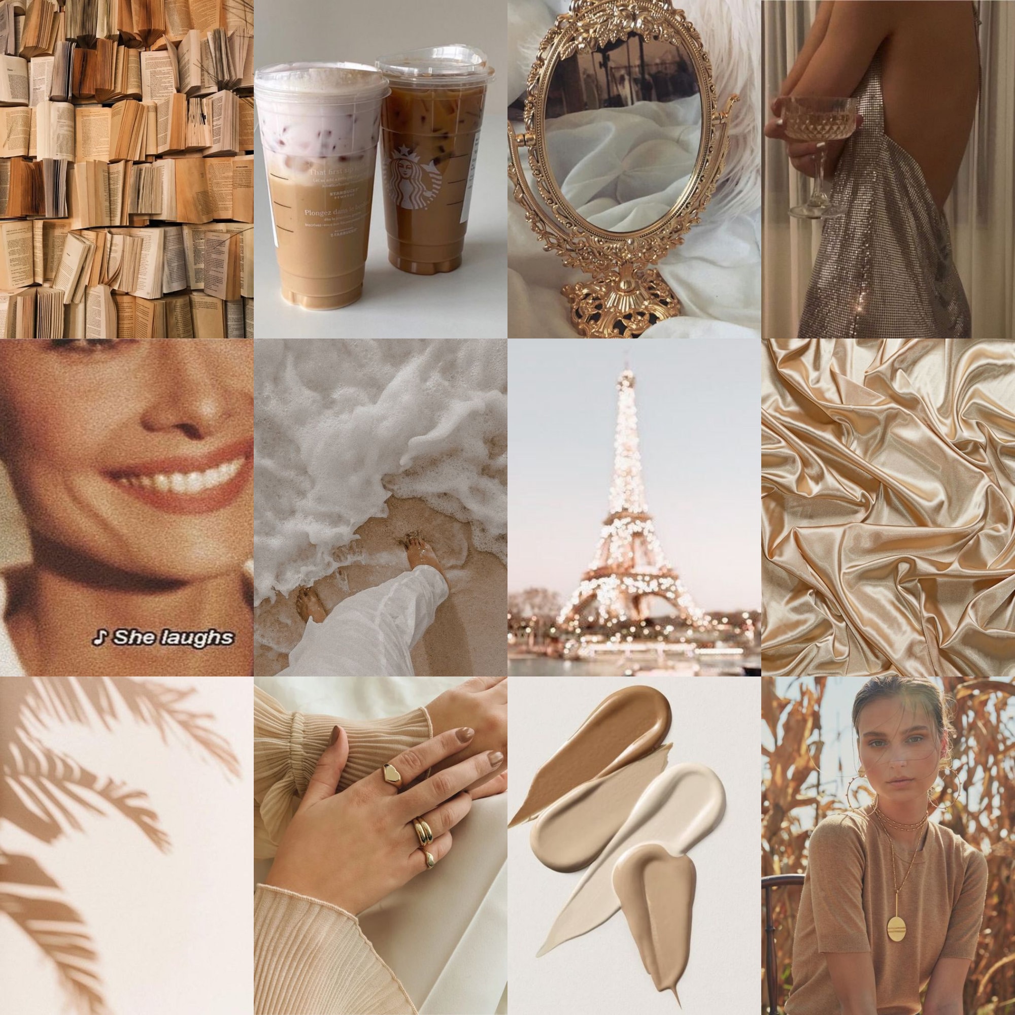 Beige Dreams Aesthetic Wall Collage Beige Boujee Wall Collage - Etsy