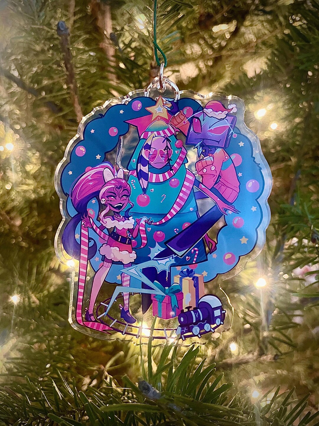 Vox Velvette Valentino Hazbin Hotel Charm - Etsy