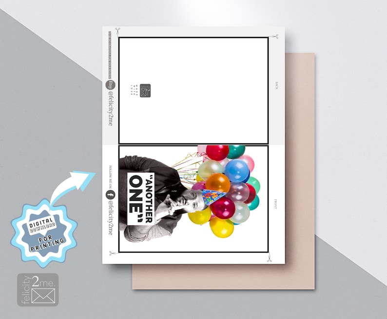DJ Khaled PRINTABLE Birthday Card 7x5 Inch - Etsy