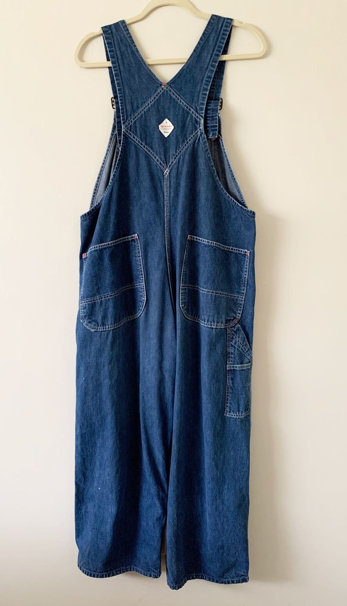 Vintage 60s Penneys Big Mac Sanforized Blue Denim Workwear Overalls - Etsy