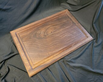 Walnut Cutting Board Set With Stand - Etsy