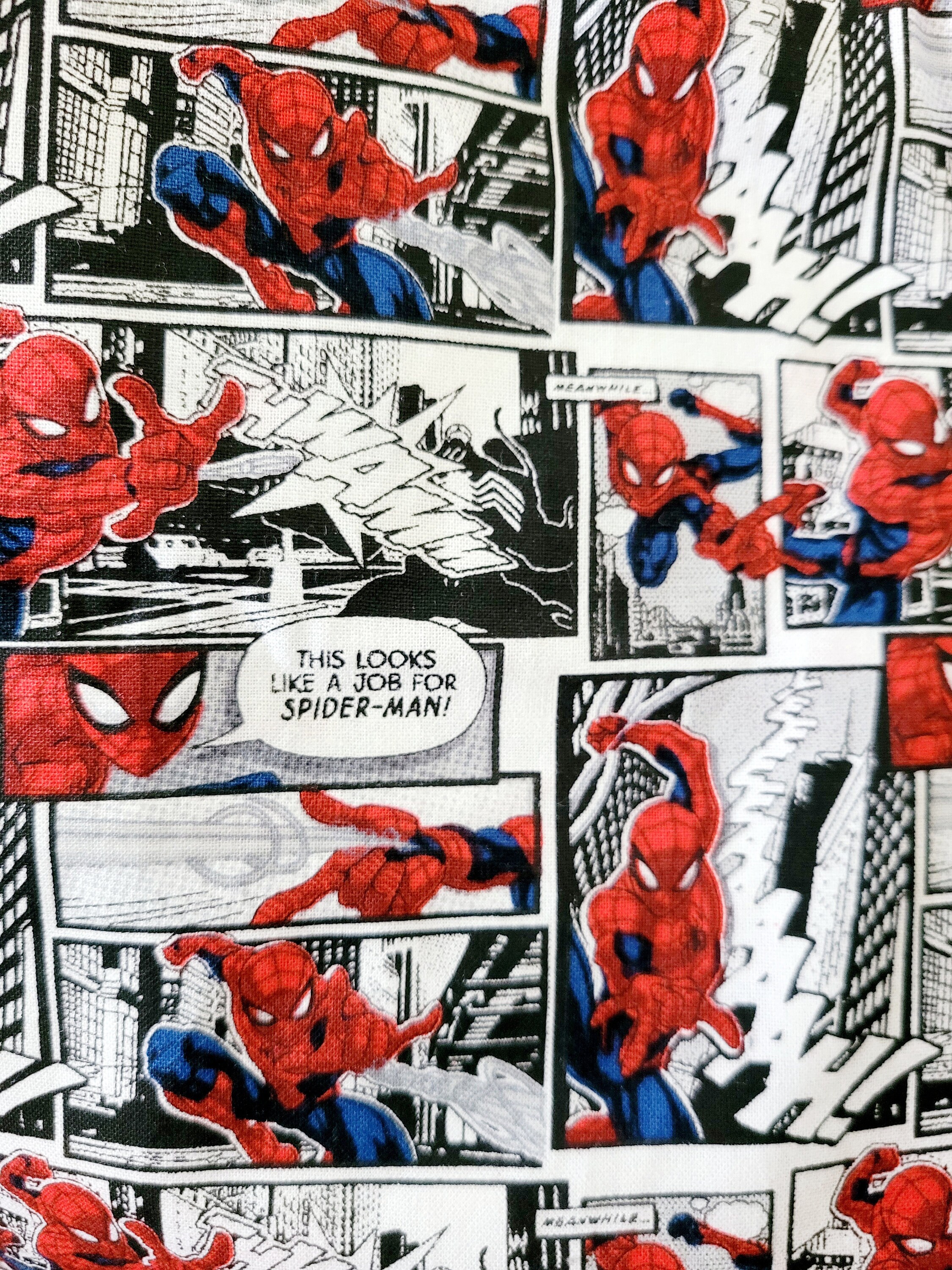 Spider-man Button Down Collared Shirt Size 2t-8 | Etsy