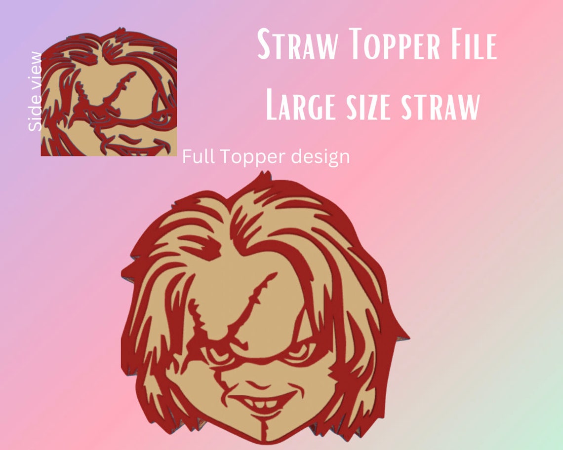 STANLEY Chuck Straw Topper STL - Etsy