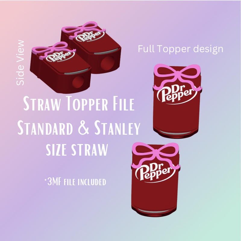 Straw Buddy Stl Digital File - Etsy