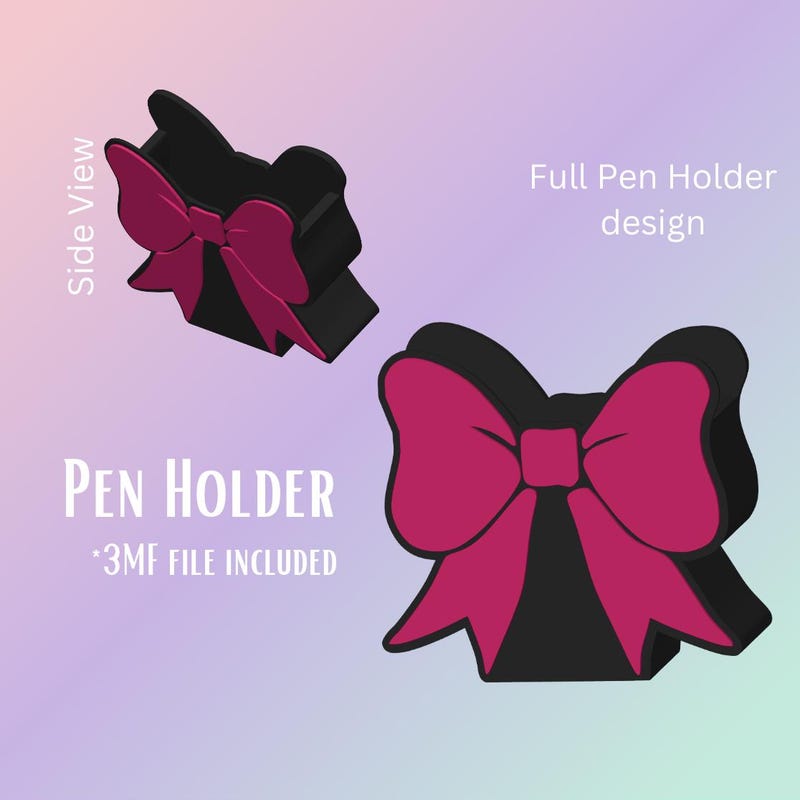 Small Bow Pens - Etsy