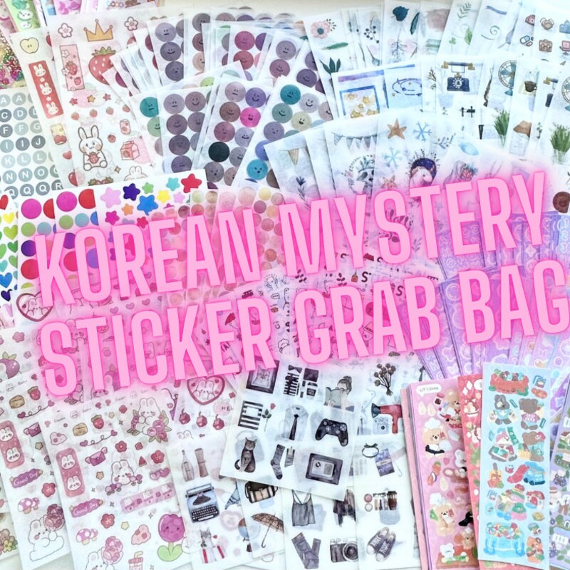Cute Korean Stickers - Etsy