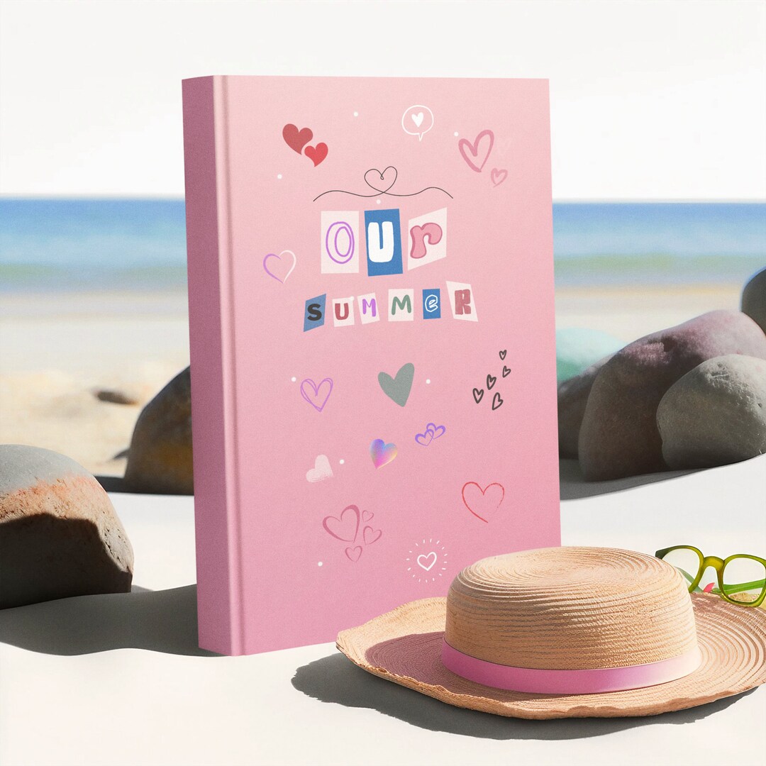 Cute Summer Journal for Women, Pink Notebook for Summer Vacations ...