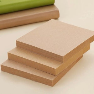 Kraft Sticky Notes, 3x3, Kraft Paper Sticky Notes, Sticky Note Pads ...