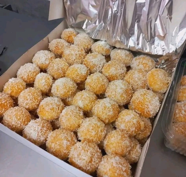 Moroccan Coconut Cookies, Coconut Snowball Cookies , Richbond Cookie - Etsy