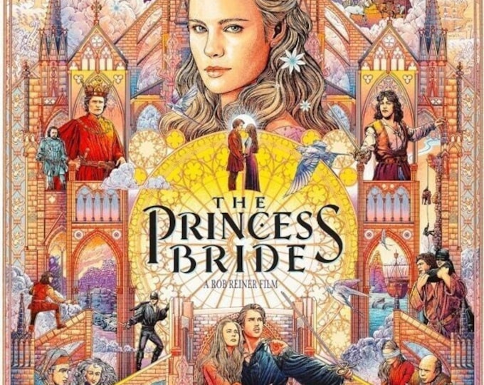 The Princess Bride, Digital Downloadable Printable Movie Poster - Etsy