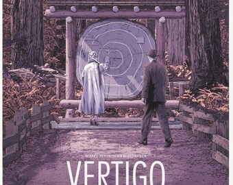 Vertigo, 5 Digital Downloadable Printable Movie Posters - Etsy