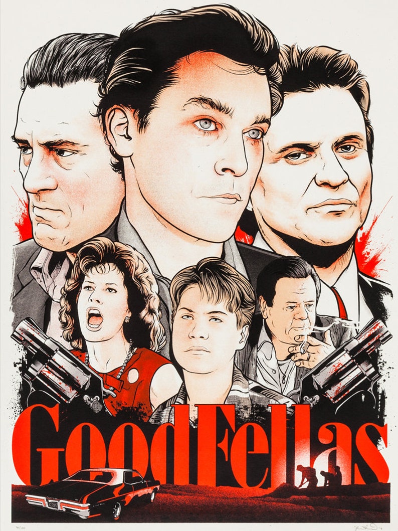 Goodfellas, 4 Digital Downloadable Printable Movie Posters - Etsy