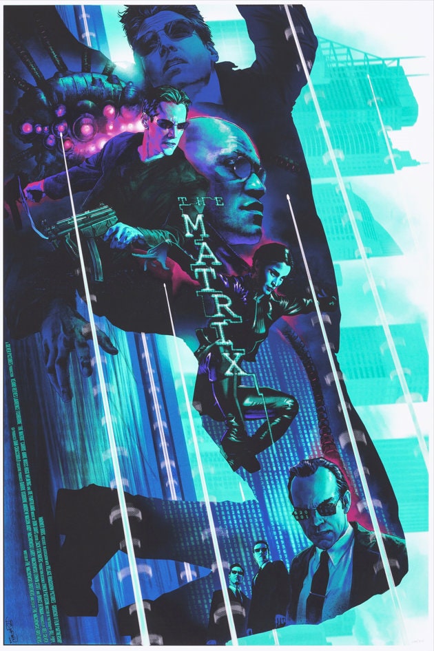 The Matrix 3 Digital Downloadable Printable Movie Posters - Etsy