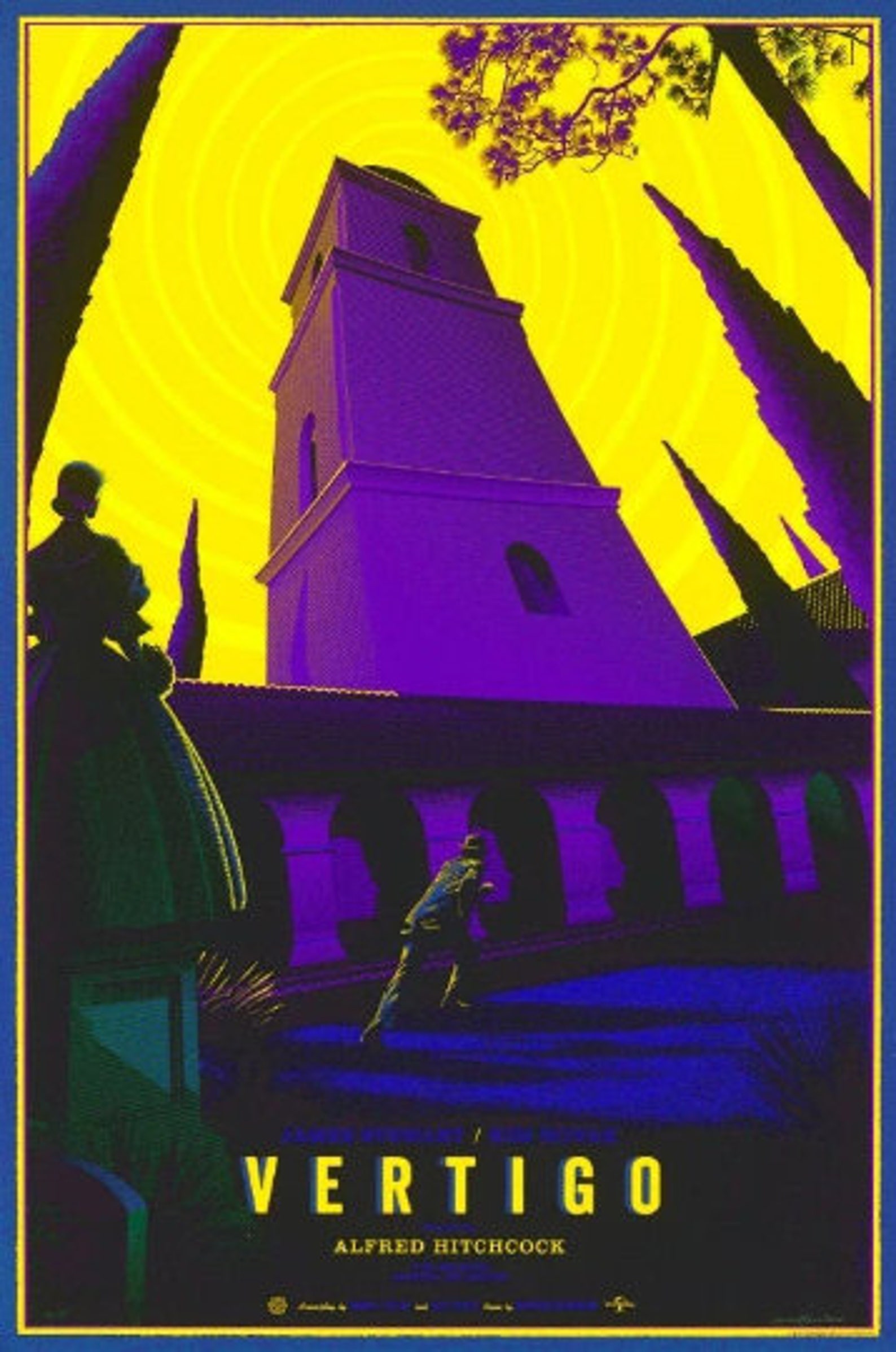 Vertigo, 5 Digital Downloadable Printable Movie Posters - Etsy