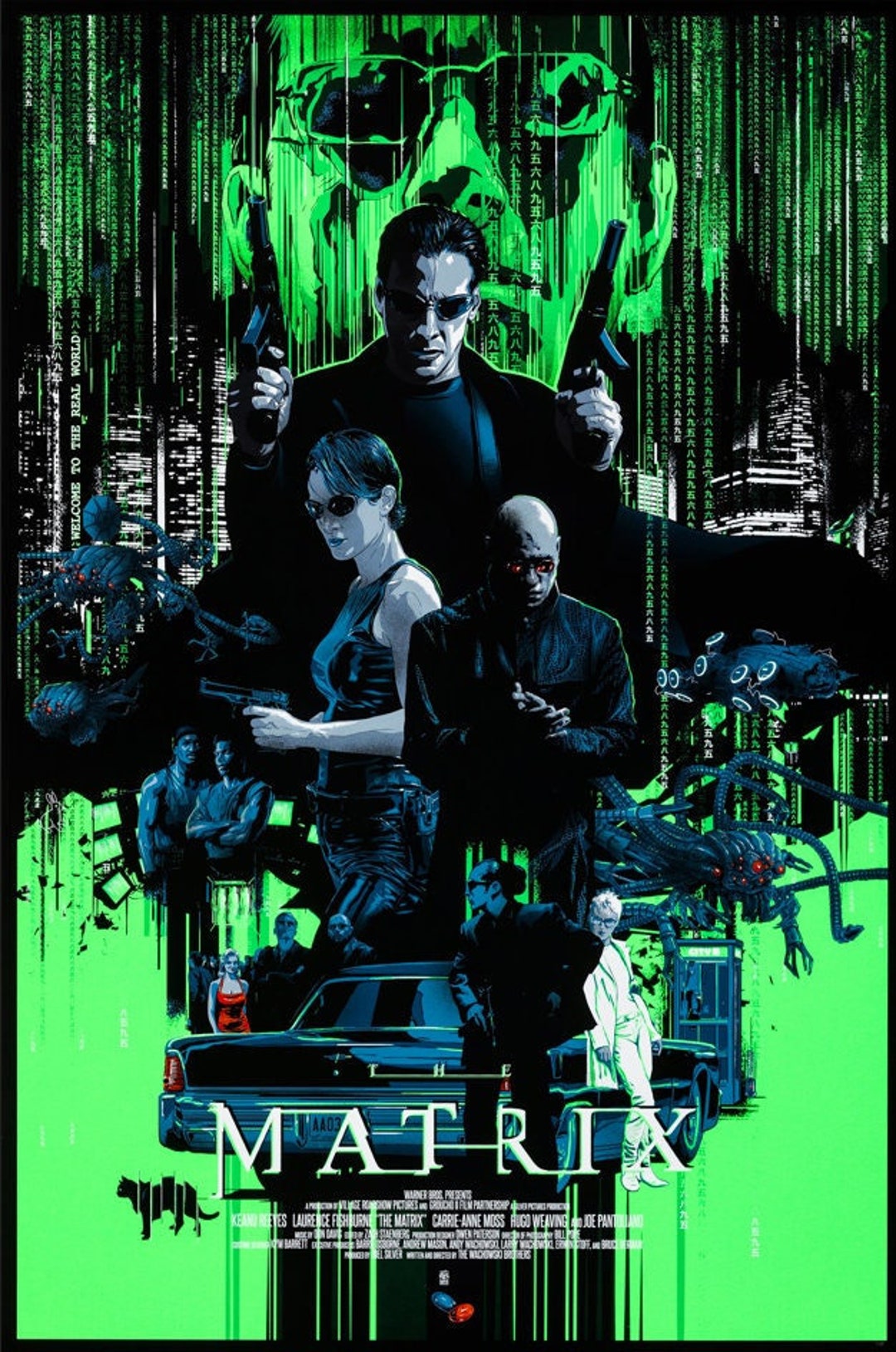 The Matrix 3 Digital Downloadable Printable Movie Posters - Etsy
