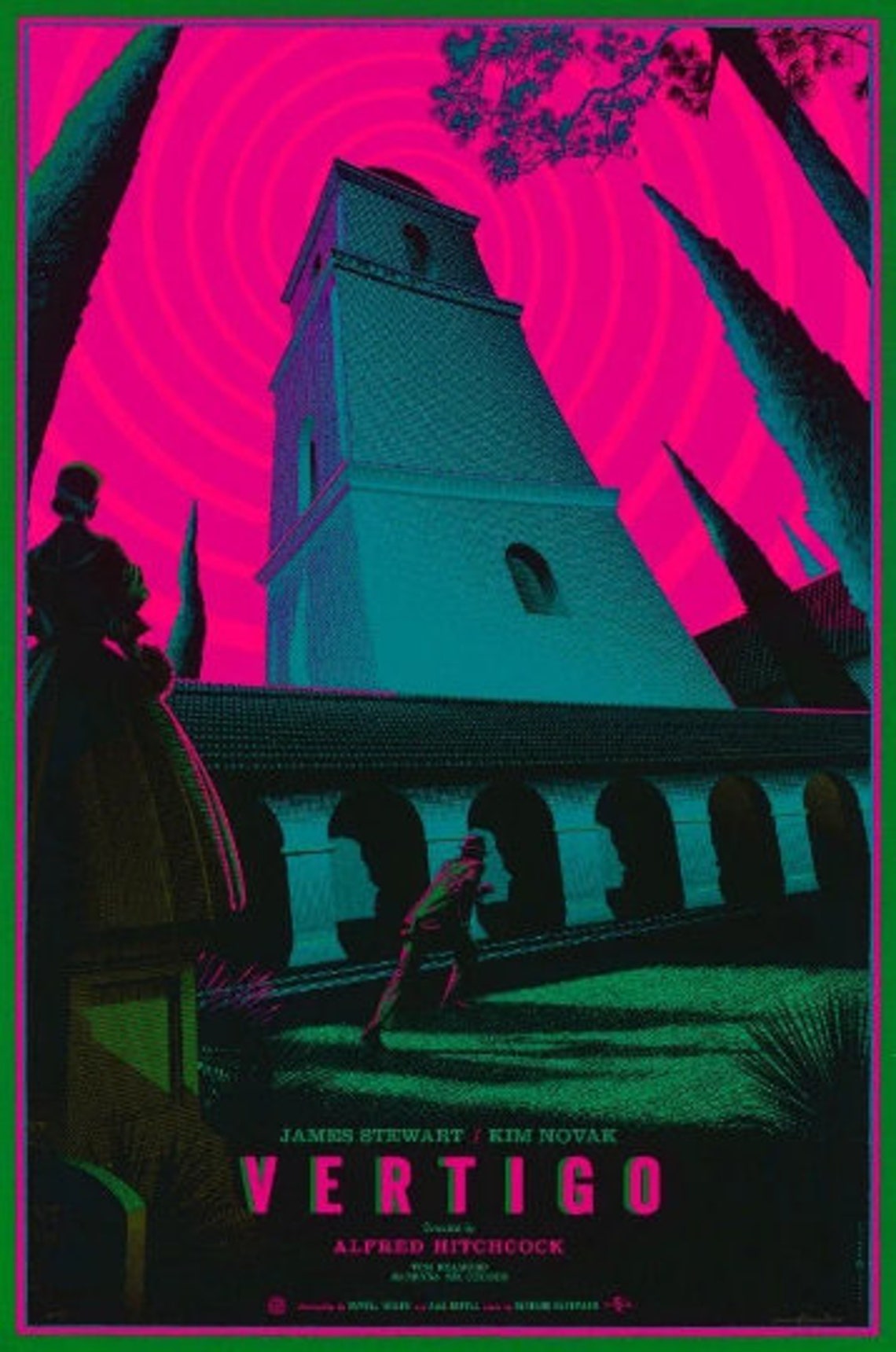 Vertigo, 5 Digital Downloadable Printable Movie Posters - Etsy