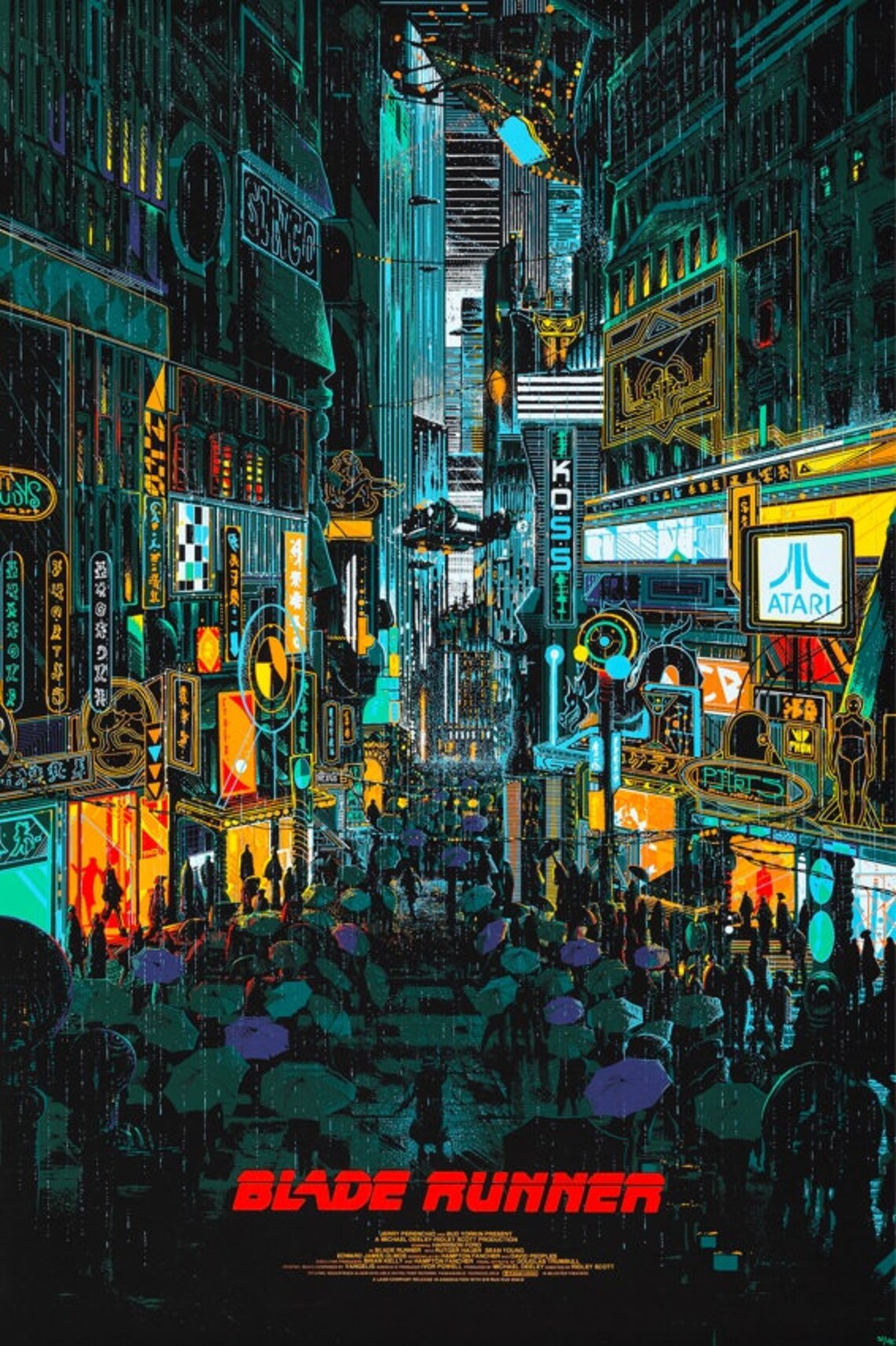 Blade Runner, 4 Digital Downloadable Printable Movie Posters - Etsy