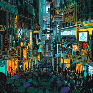 Blade Runner, 4 Digital Downloadable Printable Movie Posters - Etsy