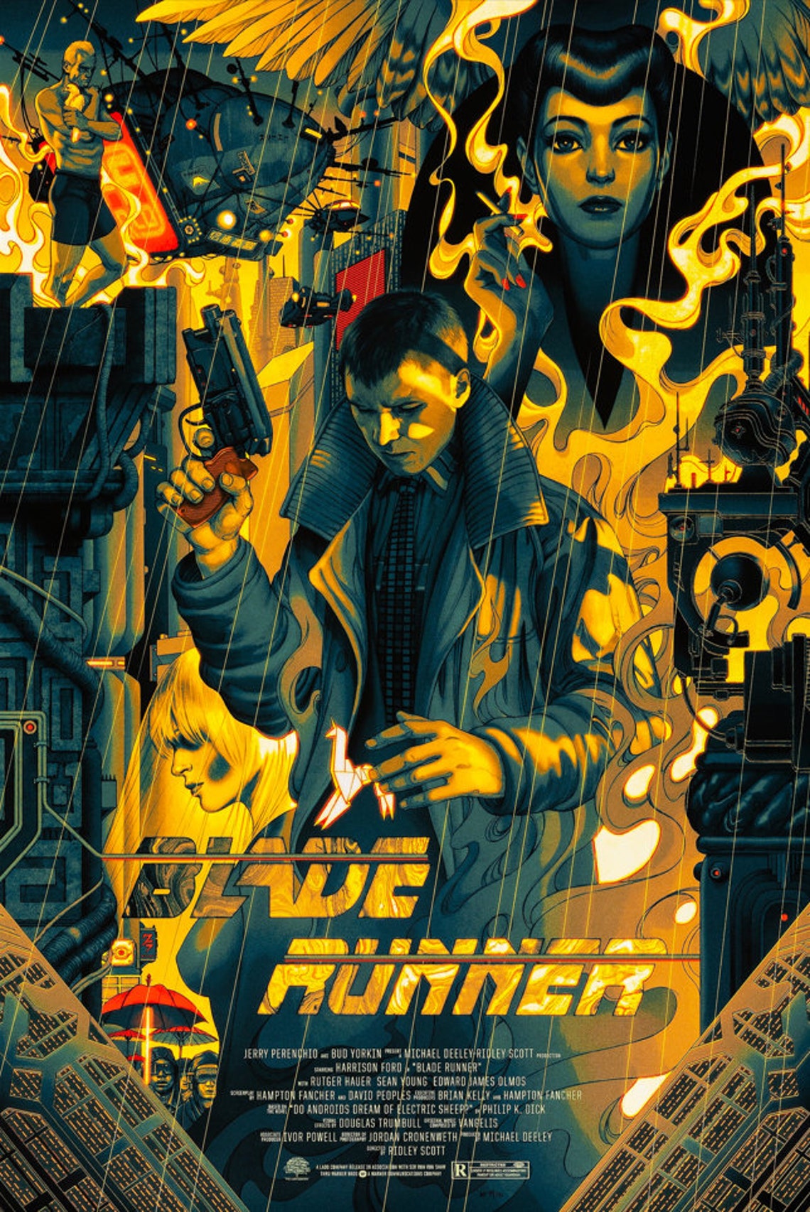 Blade Runner, 4 Digital Downloadable Printable Movie Posters - Etsy