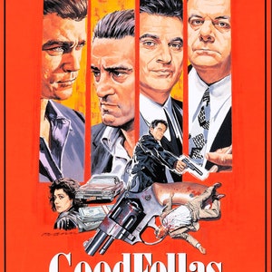 Goodfellas, 4 Digital Downloadable Printable Movie Posters - Etsy