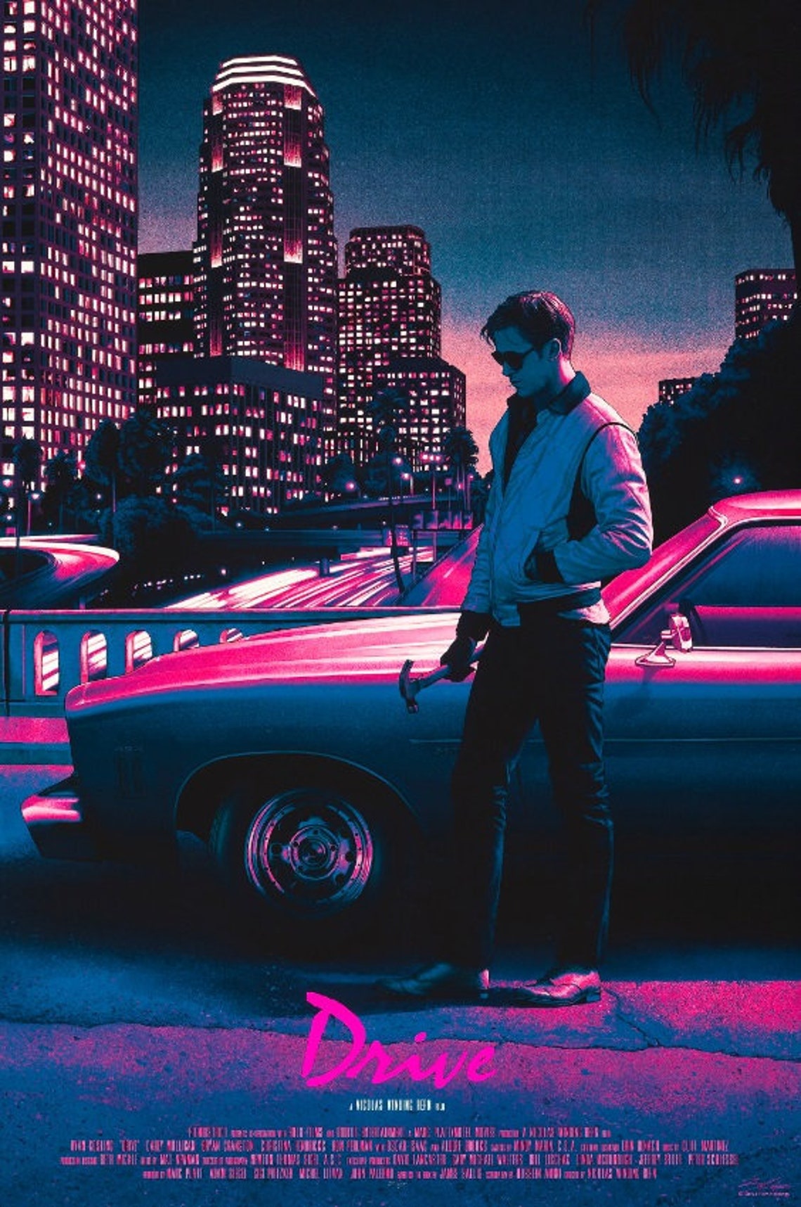 Drive, Digital Downloadable Printable Movie Poster - Etsy