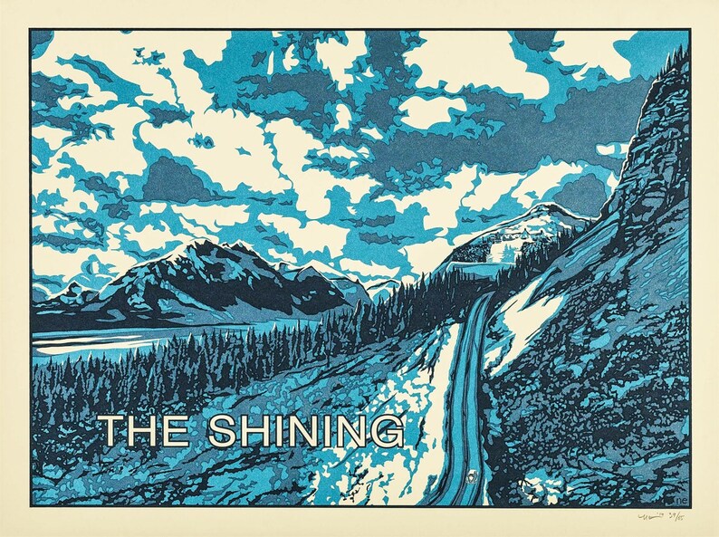 The Shining, 5 Digital Downloadable Printable Movie Posters - Etsy