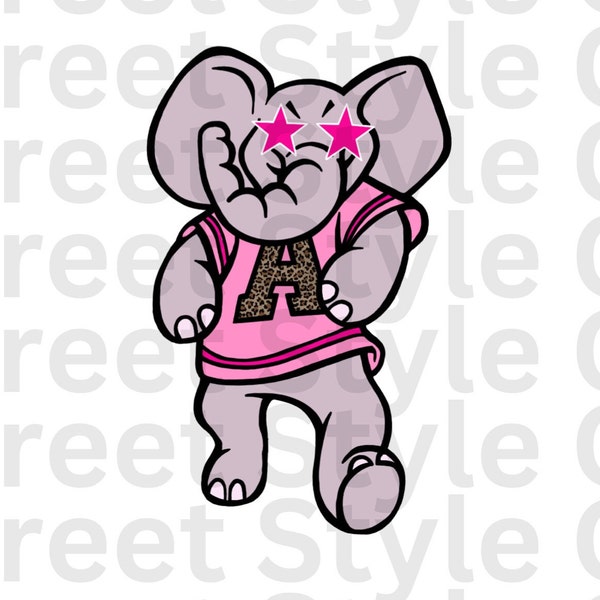 Preppy Elephant - Etsy