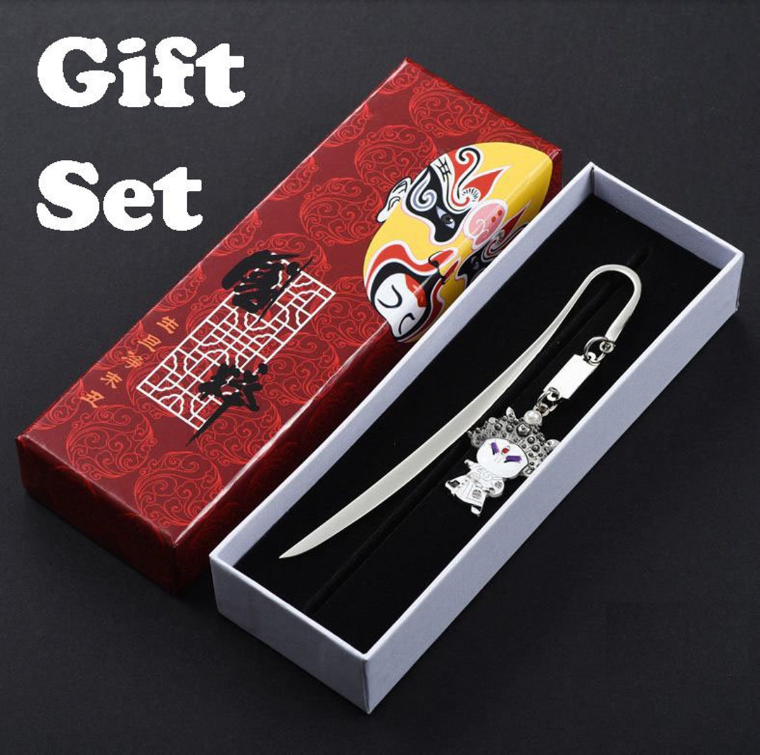 Pendant Bookmark With Chinese Opera Man Actor Costume Design Suitable ...