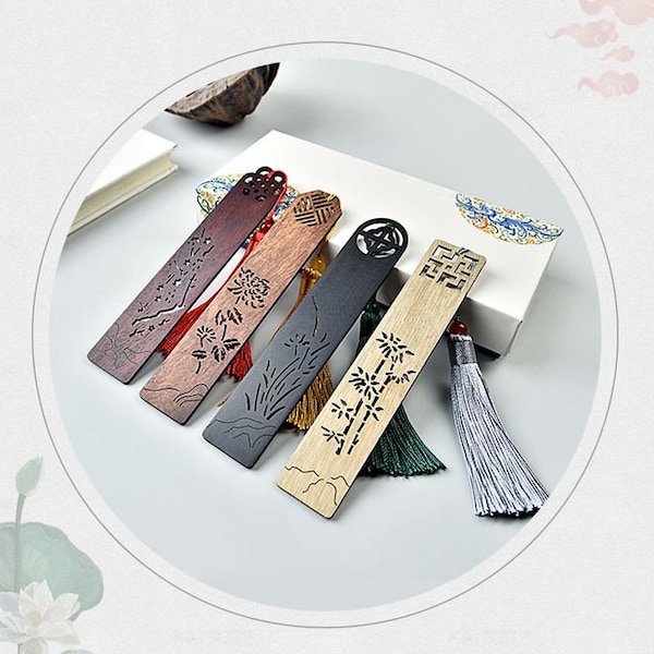 Wood Bookmark - Etsy