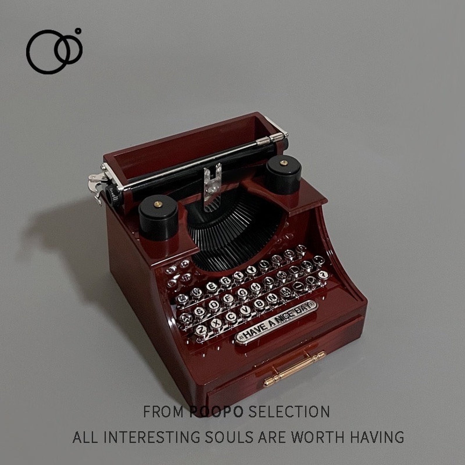 Mini Typewriter Music Box as Gift or Home Furnishings - Etsy