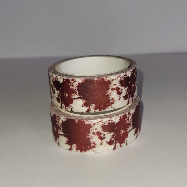 Blood Splatter Washi Tape - Etsy