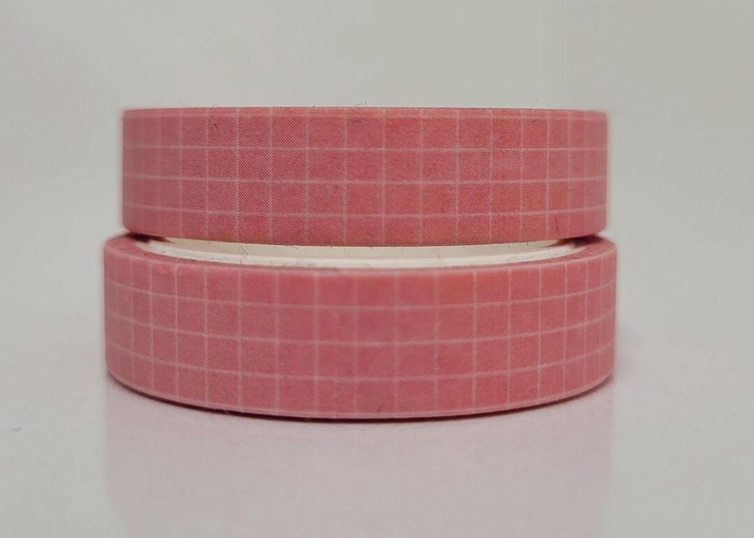 Plaid Washi Tape, 2m Length/5mm Wide, Full Roll - Etsy