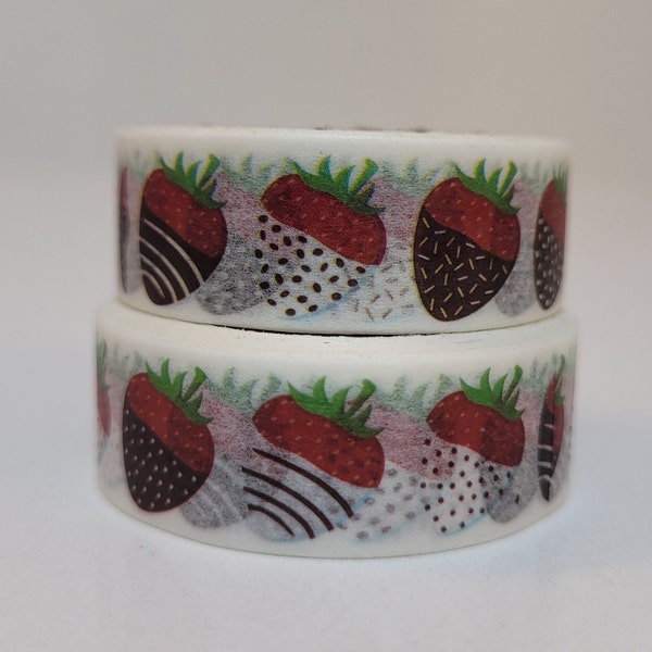 Strawberry Washi Tape - Etsy