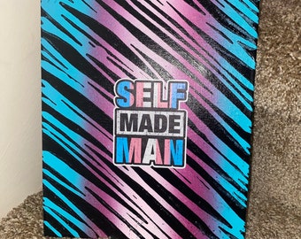 Self Made Made Man Wall Art - Etsy
