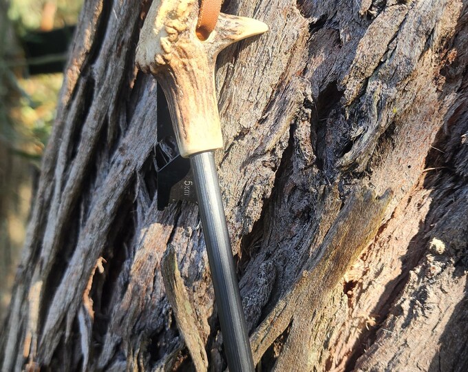 Ferro Rod With Antler Handle. - Etsy