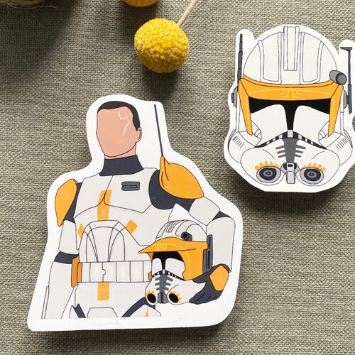 Commander Sticker - Etsy
