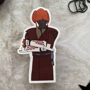 The Kel Dor TCW Sticker Decal STAR - Etsy