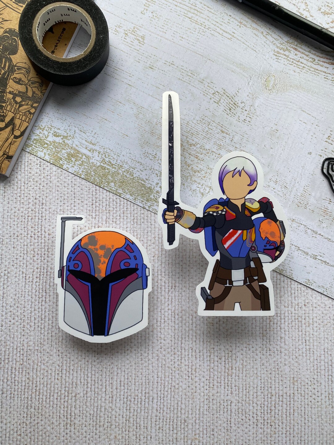 Spectre 5 3 Stickers Decals STAR - Etsy