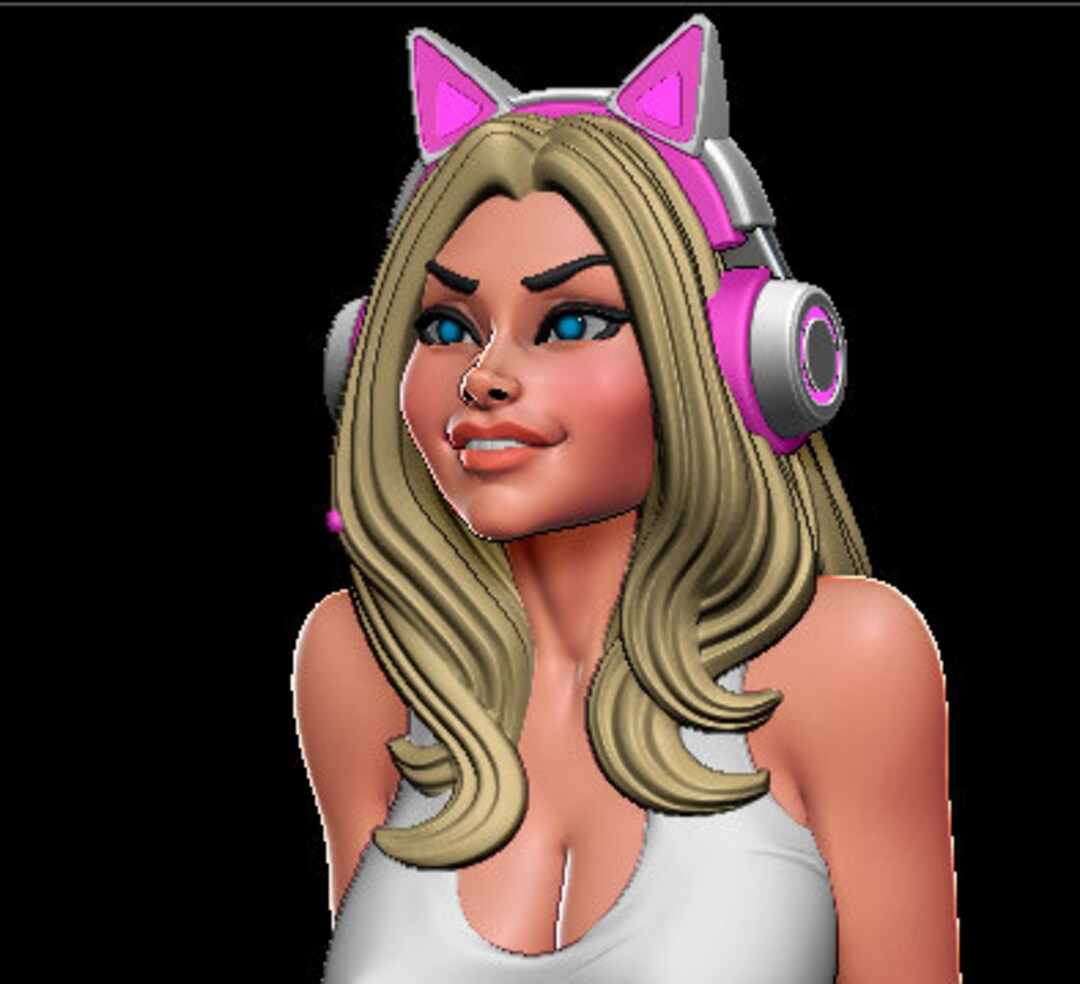 Gamer Girl 2 by Digital Dark Pinups - Etsy