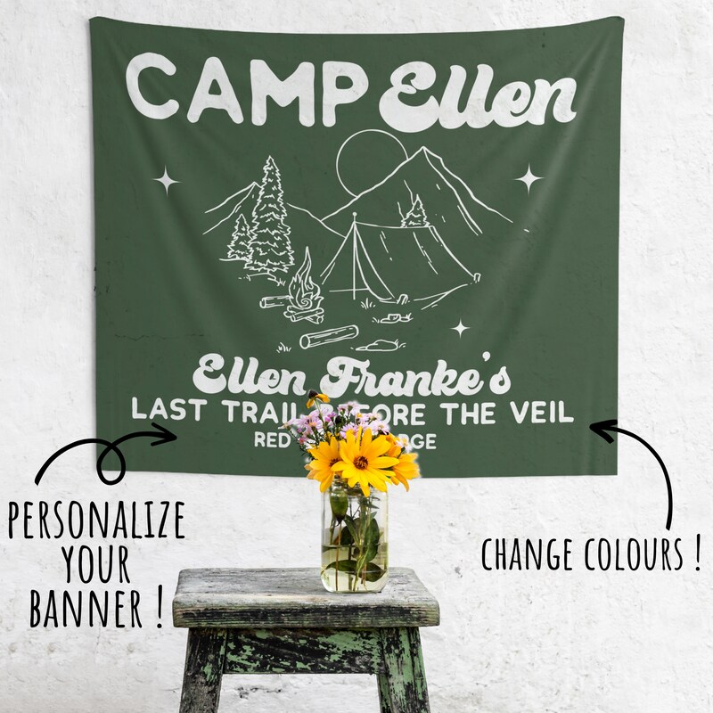 Camping Banner - Etsy