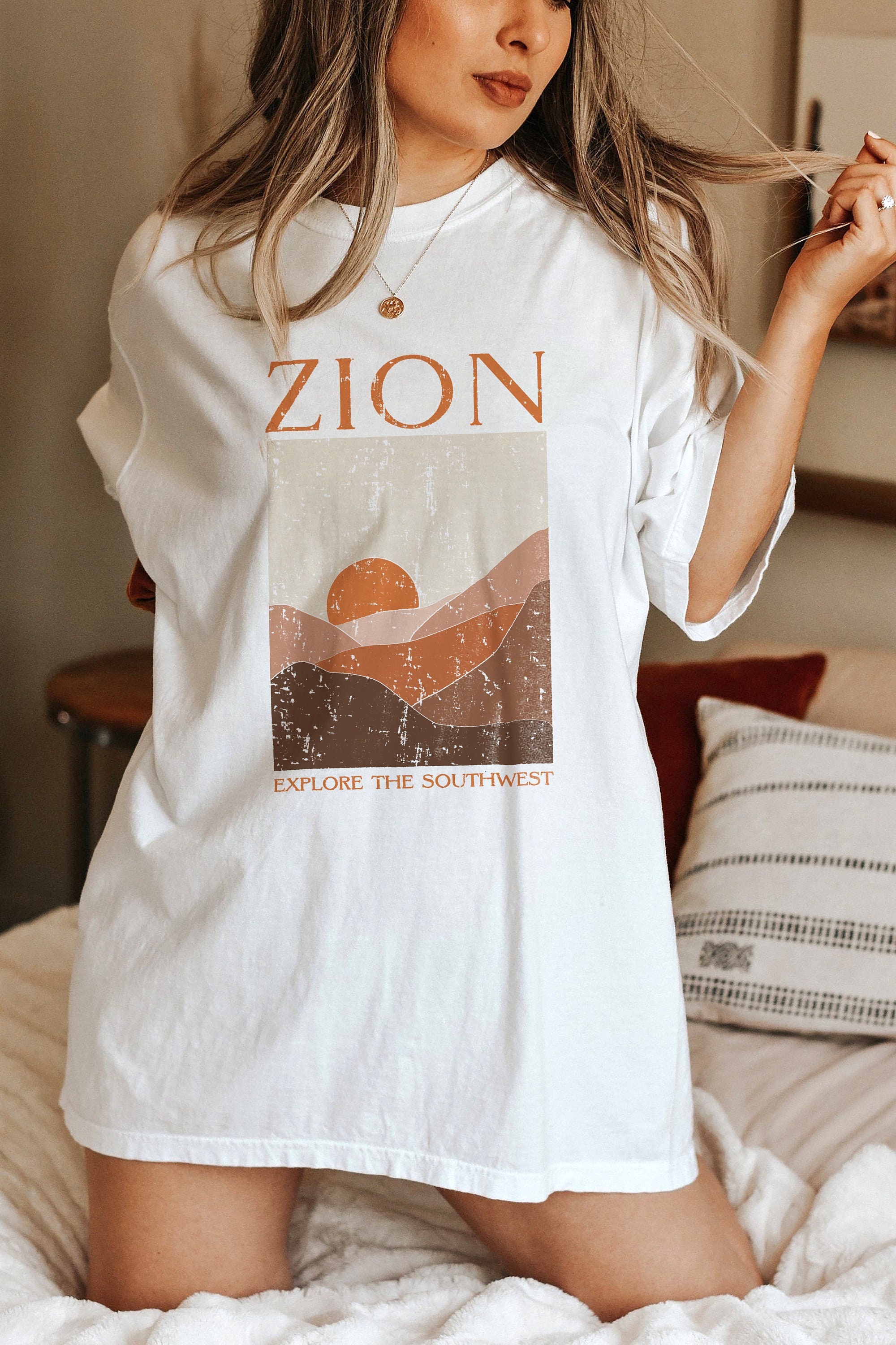 Zion National Park Shirt Zion Sweatshirt Retro National Park | Etsy